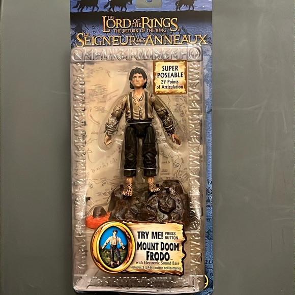 Toy Biz | Toys | Toy Biz Grand Toys Ltd Lotr Rotk Mount Doom Frodo ...